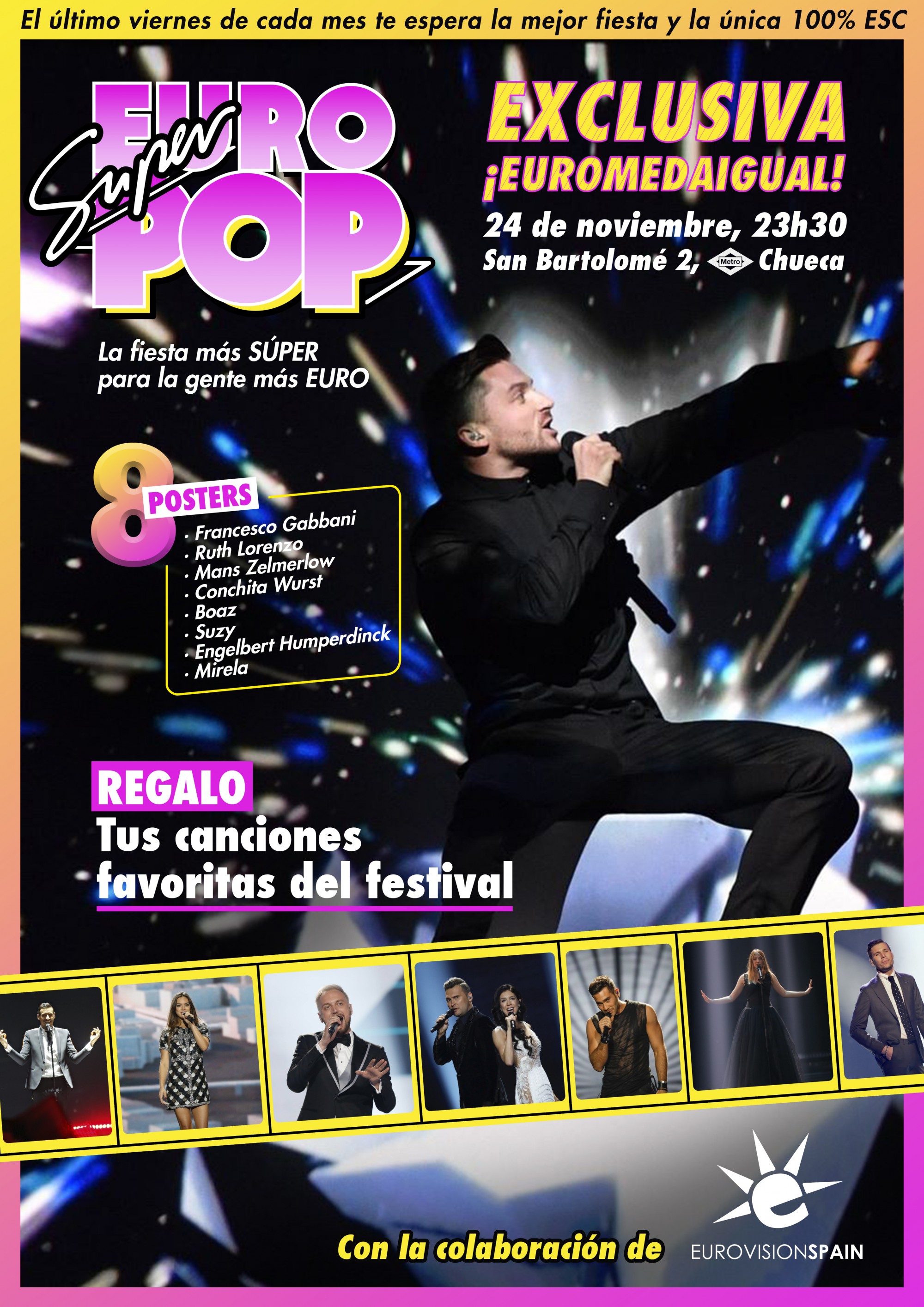 Súper EuroPop en el EuromeDaIgual: ¡la fiesta más súper para la gente ...